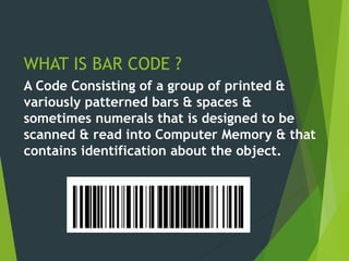 Bar code by abinash | PPT