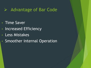 Bar code by abinash | PPT