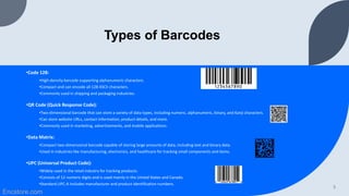 barcode in the retail industry.pptx | Programming Languages | Computing