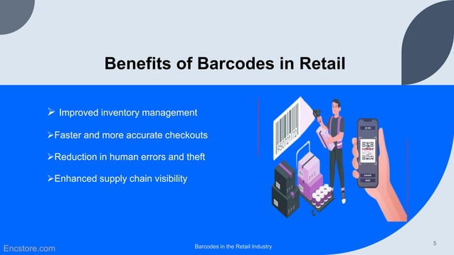 barcode in the retail industry.pptx | Programming Languages | Computing
