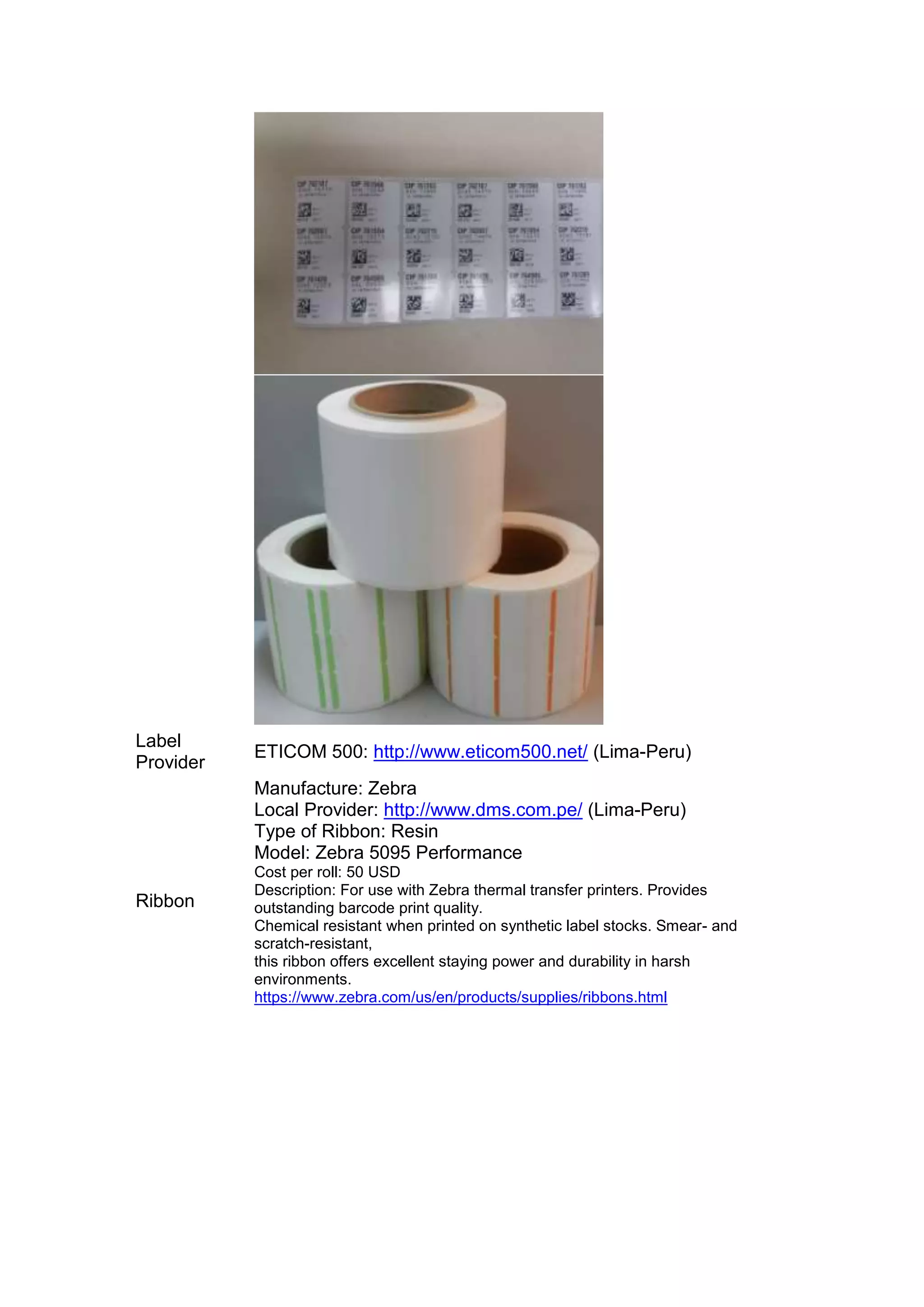 Barcode labels specifications for Seed and Herbarium | PDF | Computing ...