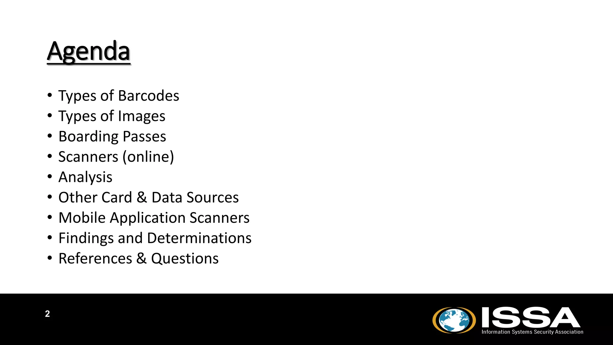 Barcode Metadata & Privacy - What is the risk really? | PDF