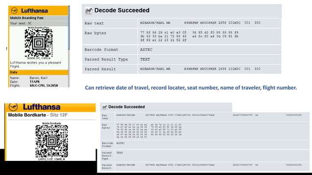 Barcode Metadata & Privacy - What is the risk really? | PPT