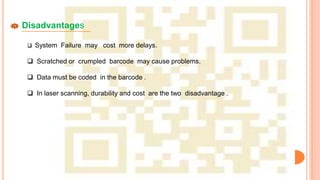 Bar code- Techlogogy : Seminar PPT | PPTX