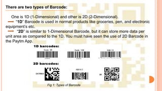 Bar code- Techlogogy : Seminar PPT | PPTX