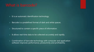 Barcode & qr code | PPTX