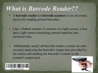 Barcode Reader(Scanner) | PPTX