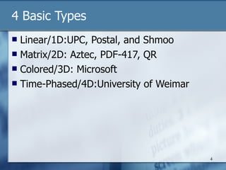 Barcodes | PPT | Technology & Computing