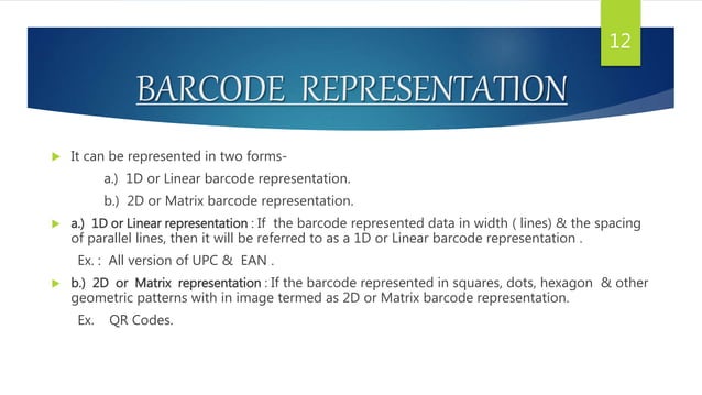 Barcodes | PPTX