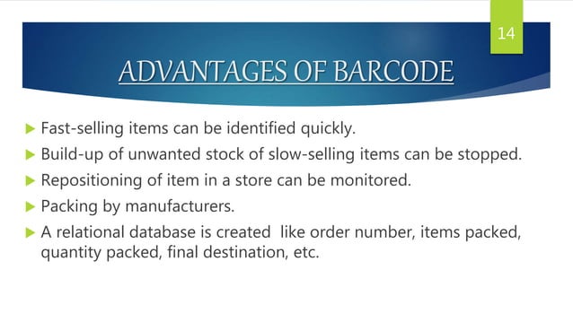 Barcodes | PPTX