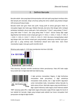 Barcode scanner | DOC
