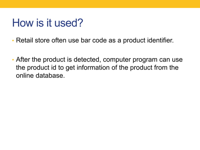 Bar code scanner | PPTX