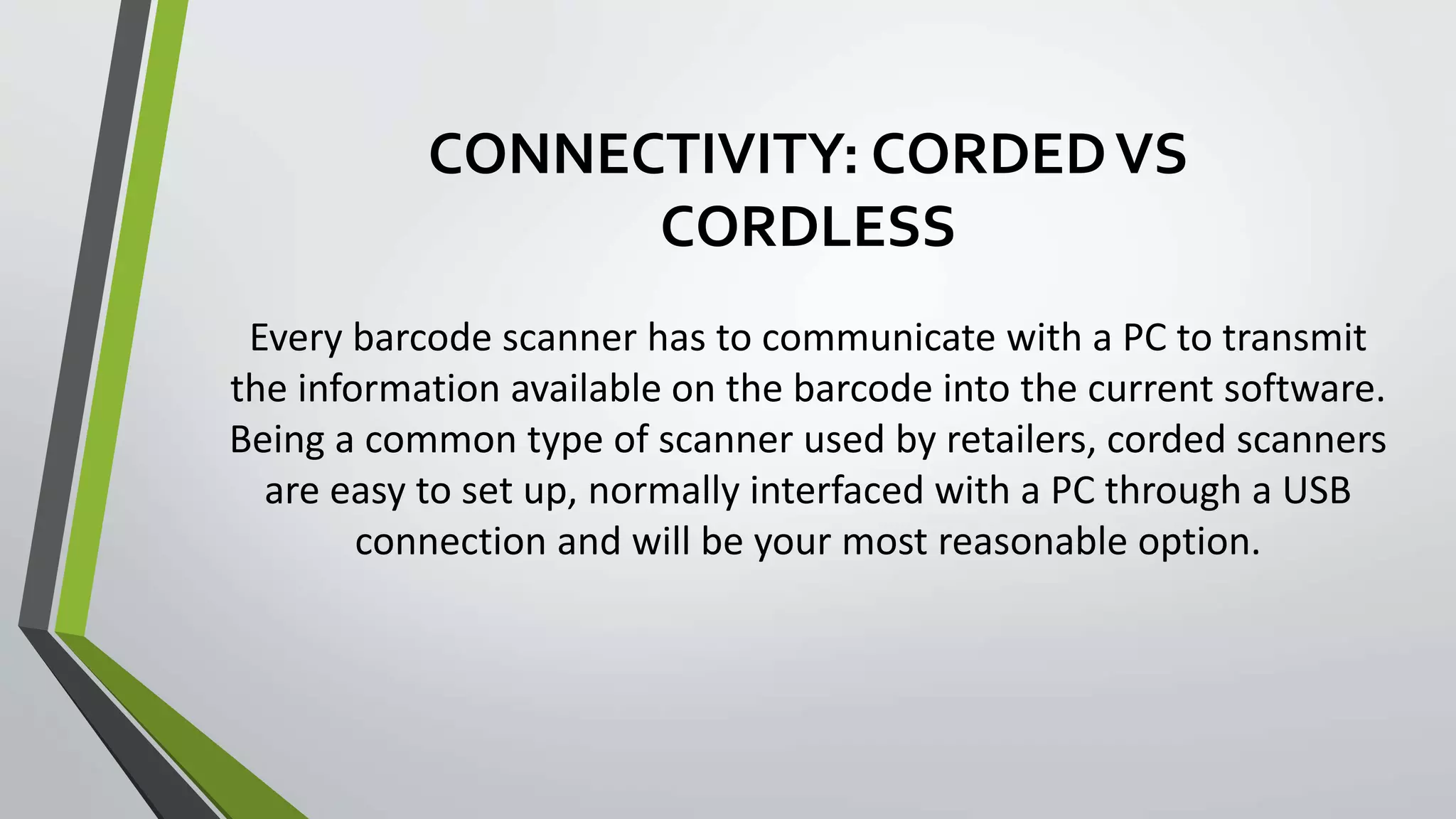 Barcode scanners buying guide for beginners | PPTX