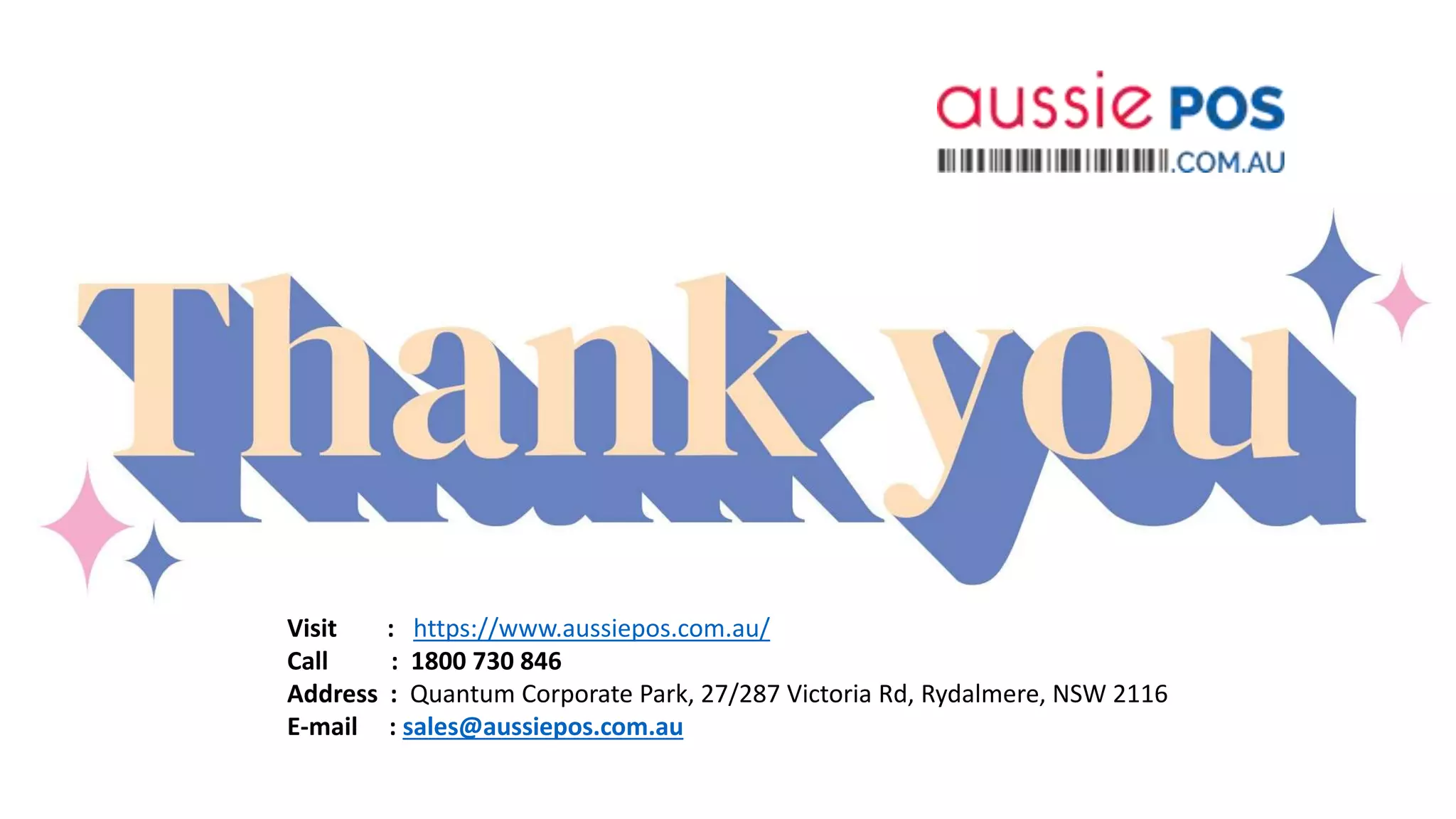 Barcode Scanners: Revolutionizing Retail Operations - A Presentation by Aussie POS | PPTX