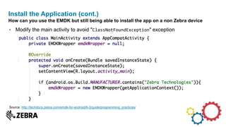 Barcode scanning on Android | PPT