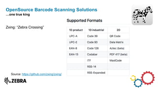 Barcode scanning on Android | PPT