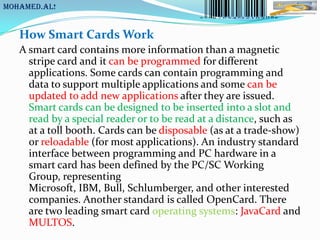 Barcode & smart cards | PPSX