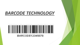 Barcode technology | PPTX