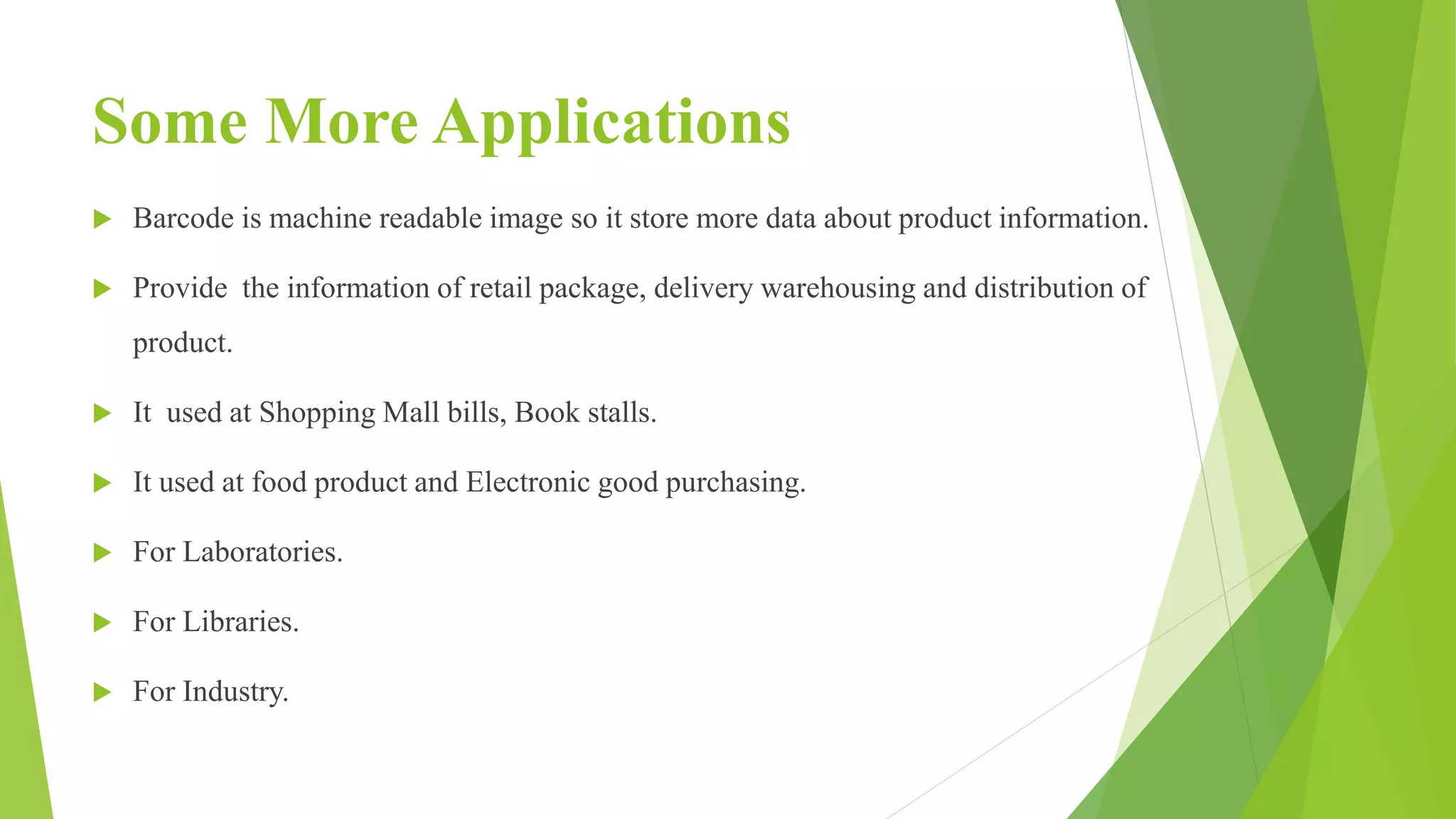 Barcode technology | PPTX | Technology & Computing