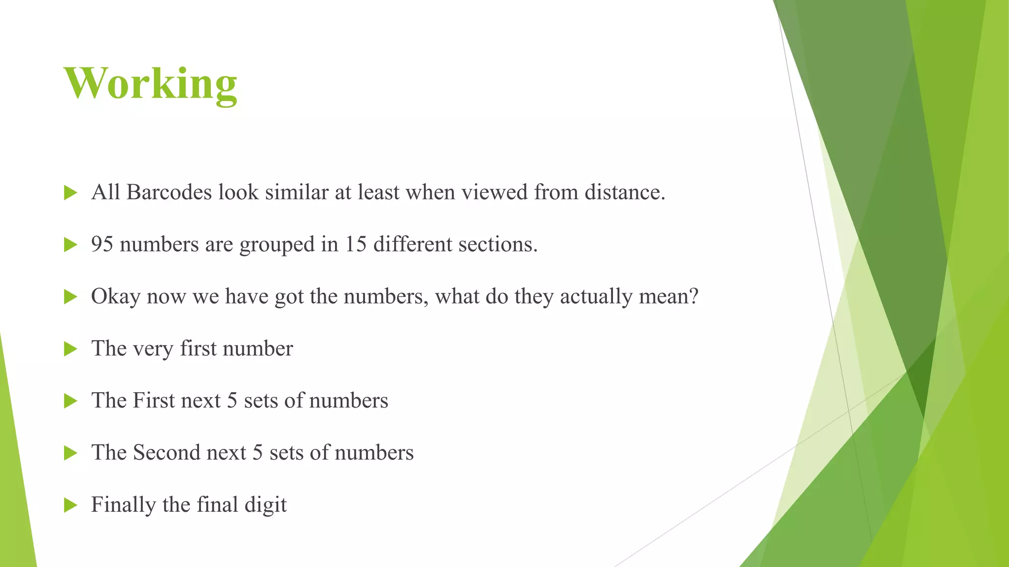 Barcode technology | PPTX | Technology & Computing