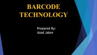 Bar code technology Kurdish Seminar By Teacher Azad Jabre | PPTX