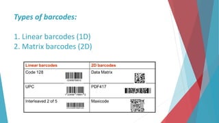 Barcode Technology ppt | PPTX