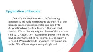 Barcode Technology ppt | PPTX