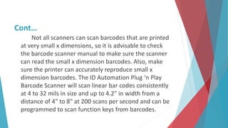 Barcode Technology ppt | PPTX