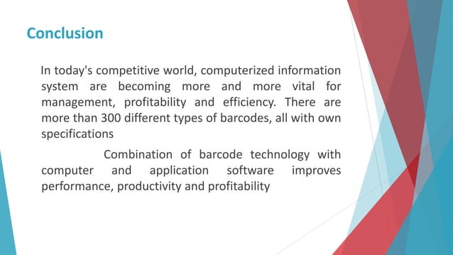 Barcode Technology ppt | PPTX | Computing | Technology & Computing