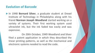 Barcode Technology ppt | PPTX | Computing | Technology & Computing