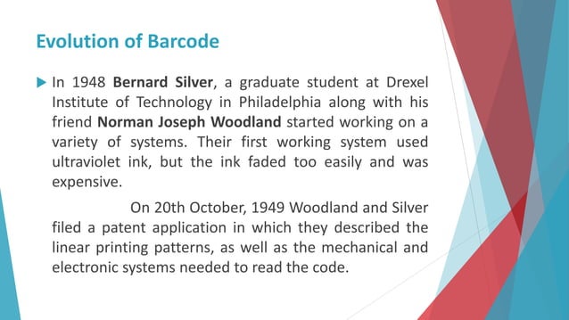 Barcode Technology ppt | PPTX | Computing | Technology & Computing
