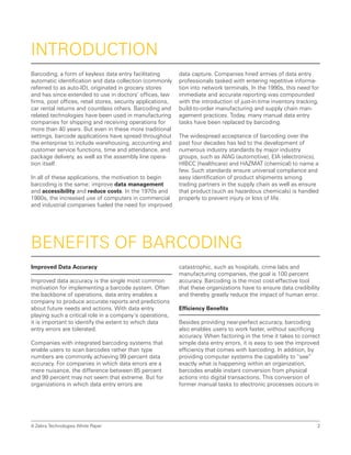 Barcoding 101: What You Need to Know | PDF