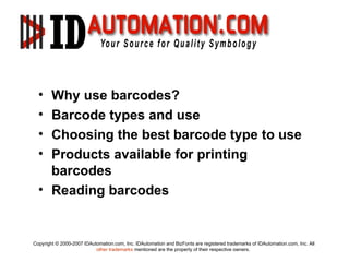 Barcodes | PPT