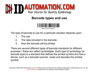 Barcodes | PPT