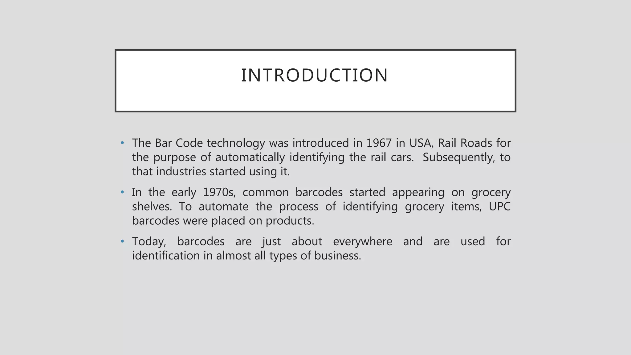 Barcoding & RFID | PPTX