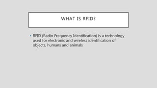 Barcoding & RFID | PPTX