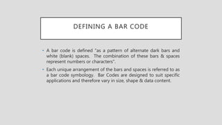 Barcoding & RFID | PPTX