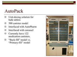 Barcoding Solution In Pharmacy June2009 | PPT