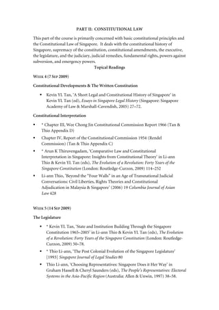 Revised Syllabus & Reading List | PDF