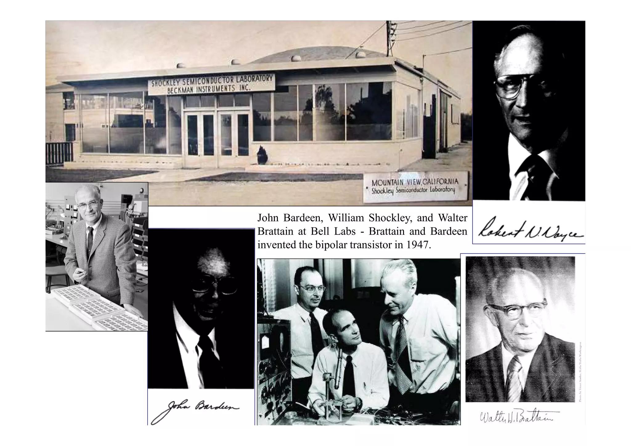 Bardeen brattain and shockley | PDF