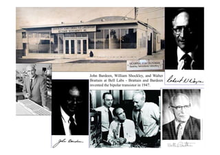 Bardeen brattain and shockley | PPT