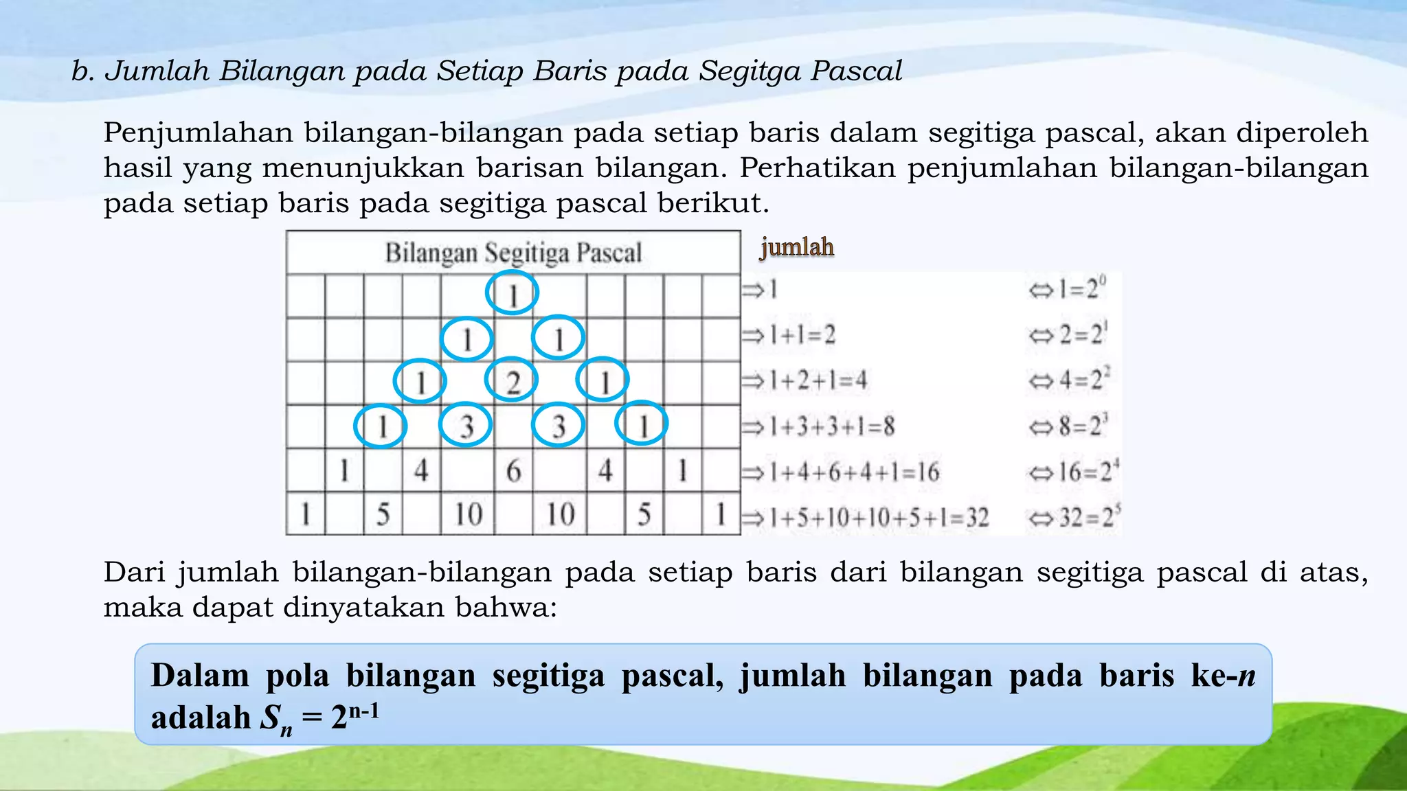 Barisan dan Deret Bilangan ppt | PPTX