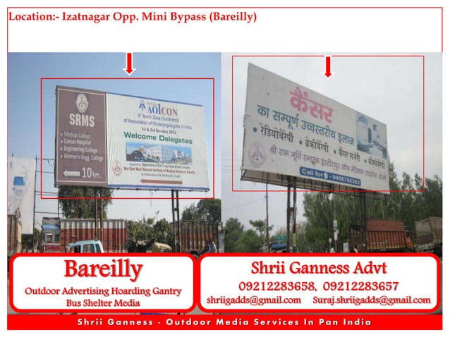 Bareilly Outdoor Advertising Advertisement Branding Outdoor Advertising Advertising Media ...