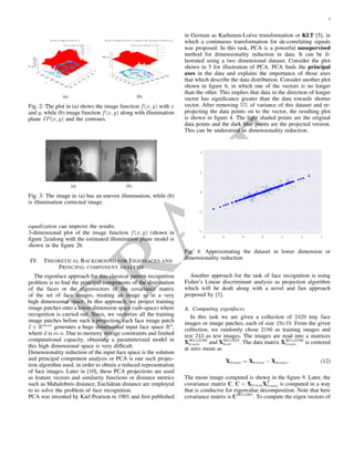 On image intensities, eigenfaces and LDA | PDF