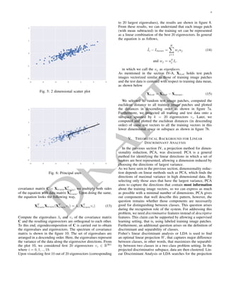 On image intensities, eigenfaces and LDA | PDF