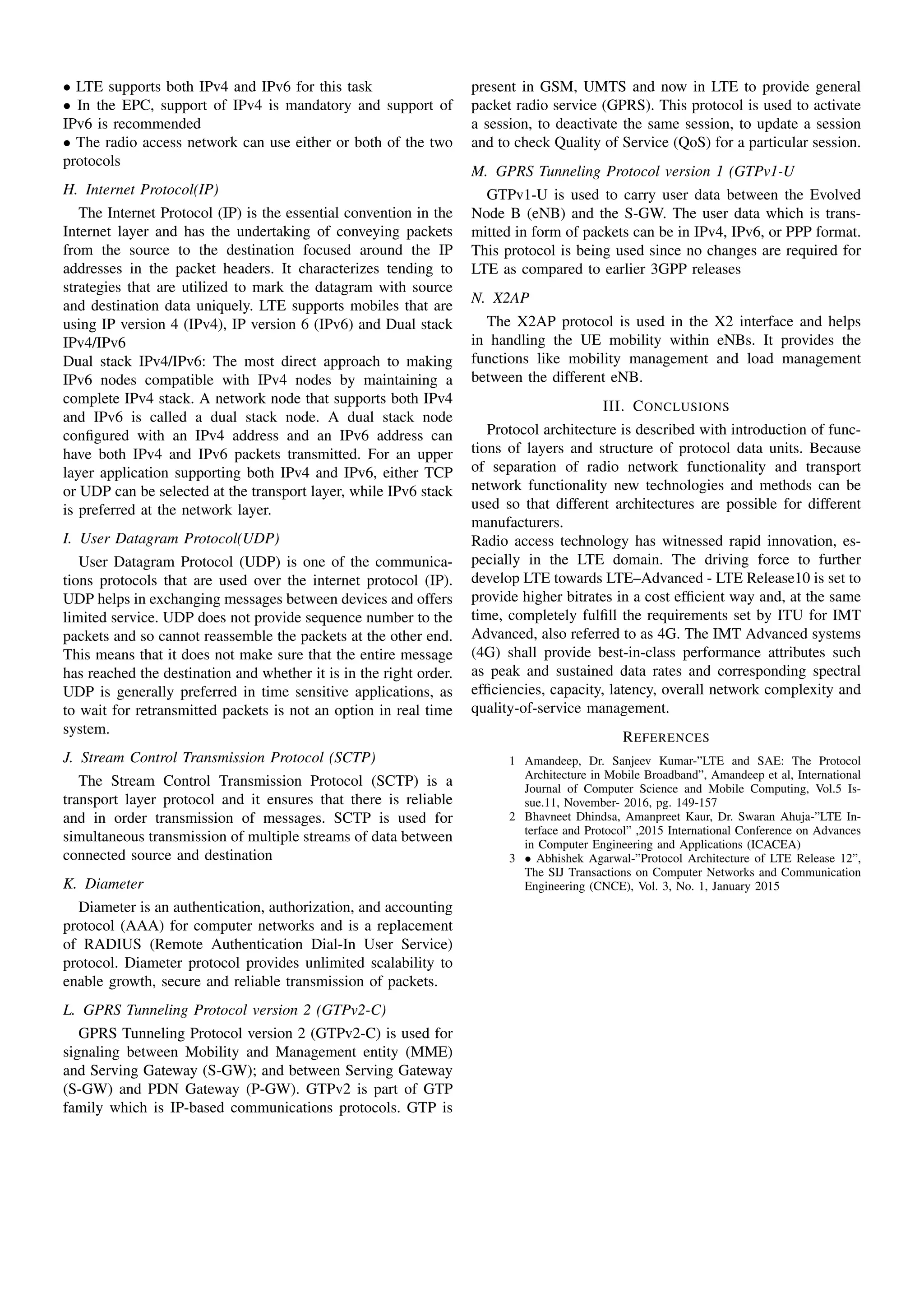 Lte protocol Stack | PDF | Computer Networking | Computing