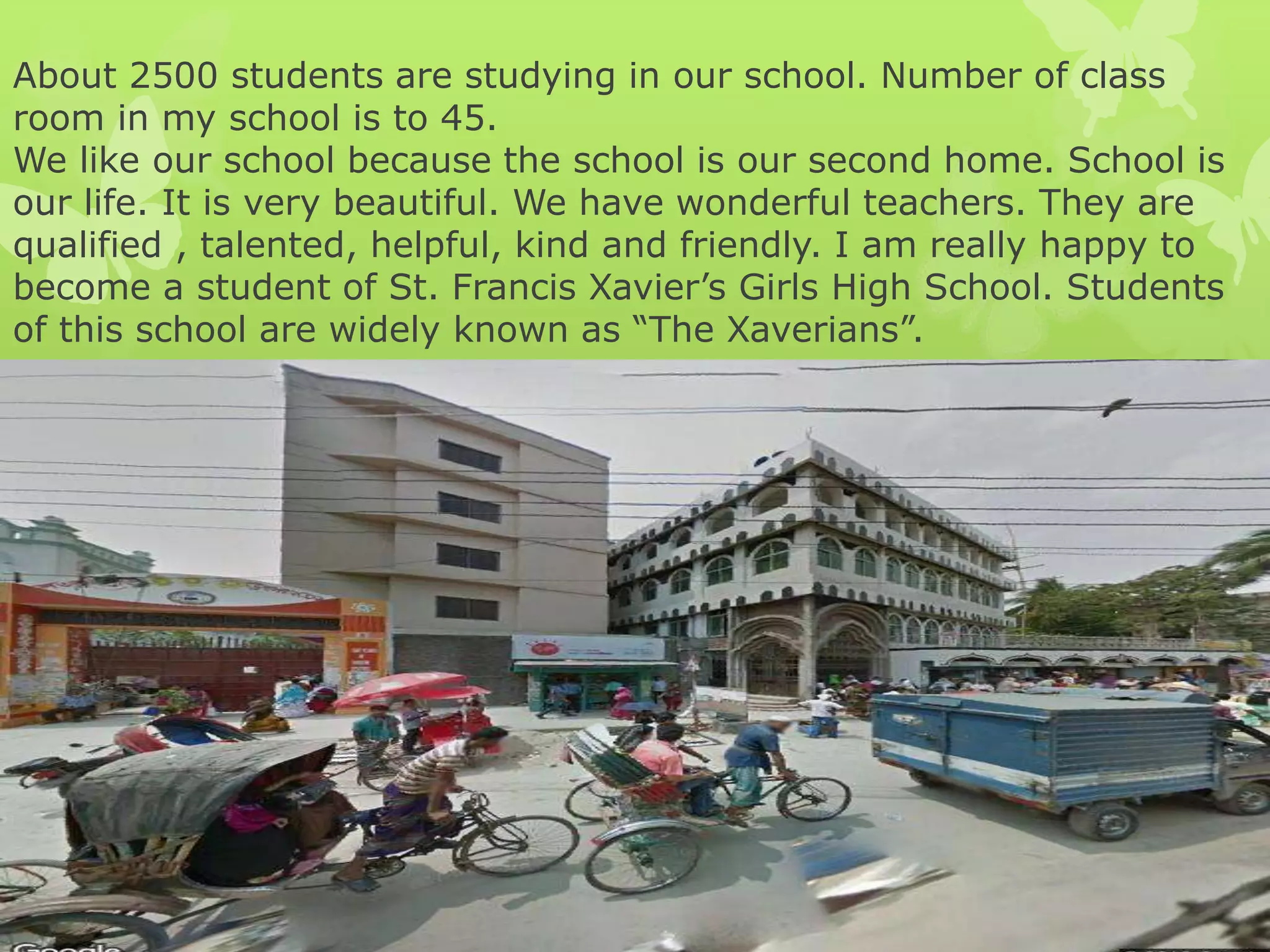 Presentation on MY School | PPTX