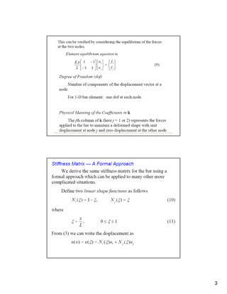 Bar elements | PDF