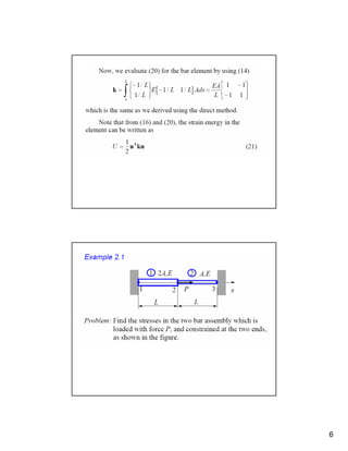 Bar elements | PDF
