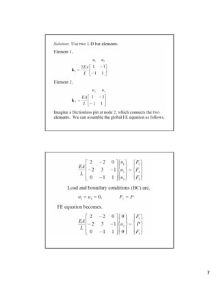 Bar elements | PDF